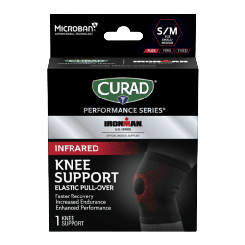 CURAD Performance Series IRONMAN Infrared Knee Support (Sm) – Rainbow ...